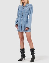 Платье Icon denim MYA-ID8638_blue_212067 (Голубой) в интернет магазине ...