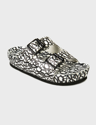 Шлепанцы Armani Exchange XDP031XV683-Q491_white_176434 (Черно-белый) в ...